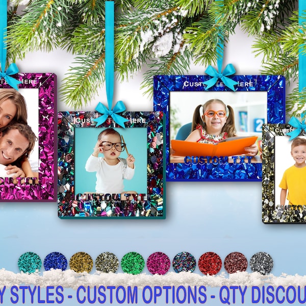 Glitter Photo Frame - Etsy