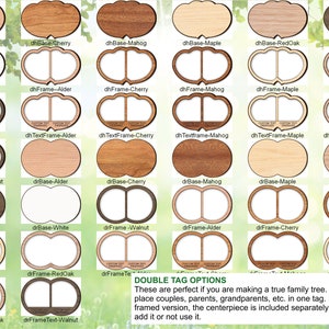 Fam! Family Tree Customized Tags/leaves by Red Tail Crafters - Etsy