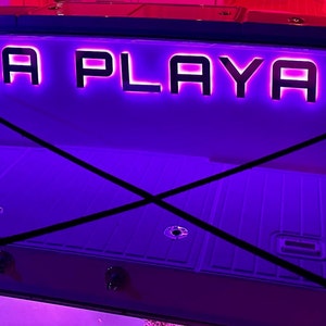 Illuminated Yacht Boat Letters Custom Made to Order RGB LED - All ...
