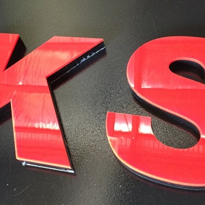 Acrylic 3D Numbers Home, Office, Business - Indoor OR Ourdoor - Etsy