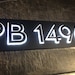 Illuminated Car Number Plates Registration Plates UK and HK - Etsy