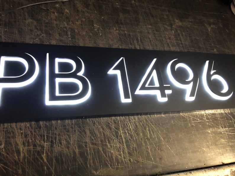 Illuminated Car Number Plates Registration Plates UK and HK - Etsy