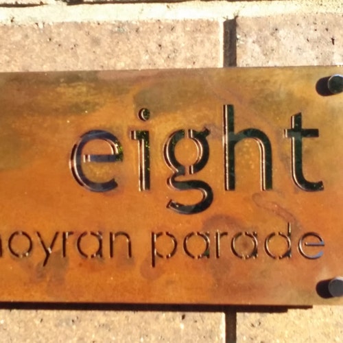 Stainless Steel Custom Made Laser Cut House Signs Numbers and | Etsy