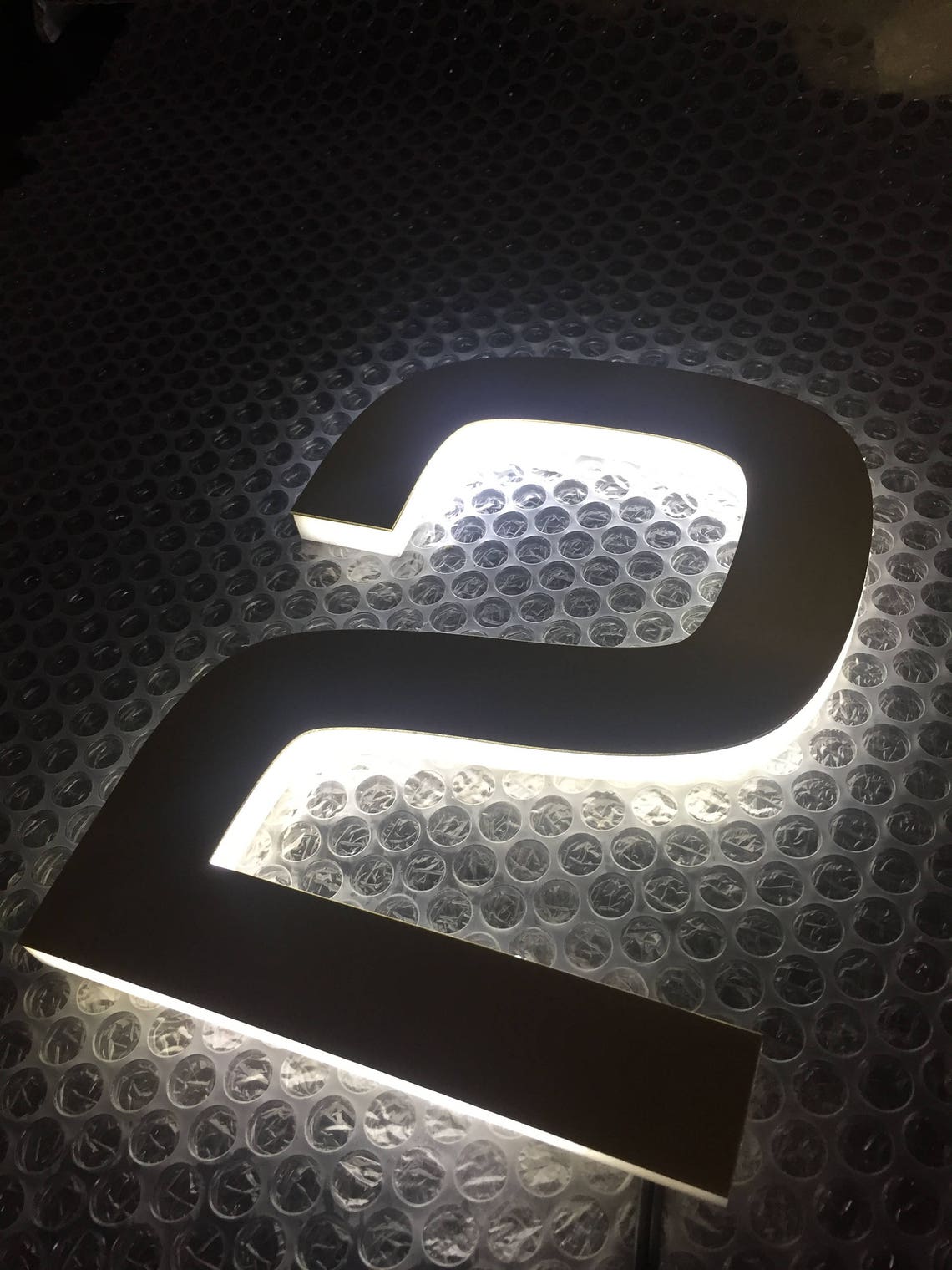 Machined Brass Custom Made Laser Cut LED House Numbers OR - Etsy