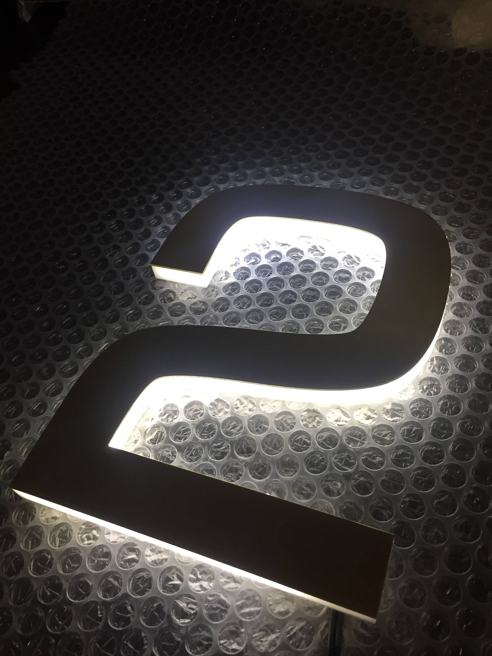 Machined Brass Custom Made Laser Cut LED House Numbers OR Letters - Etsy
