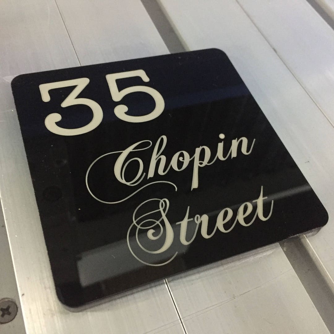 UNIQUE and Personalised Perspex House Plaque/signs. Custom Made to ...