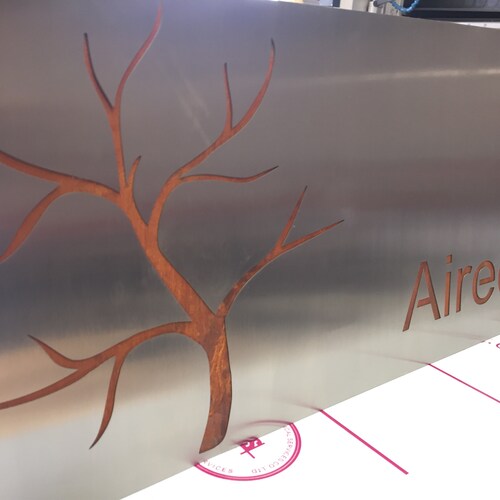 Stainless Steel Custom Made Laser Cut House Signs Numbers and | Etsy