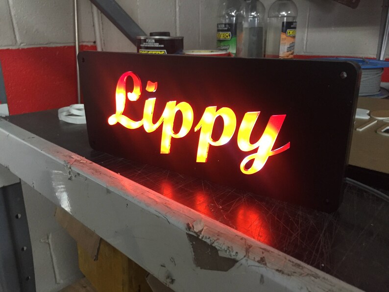 Kids/children Bedroom Personolized LED Light Box LED Laser | Etsy