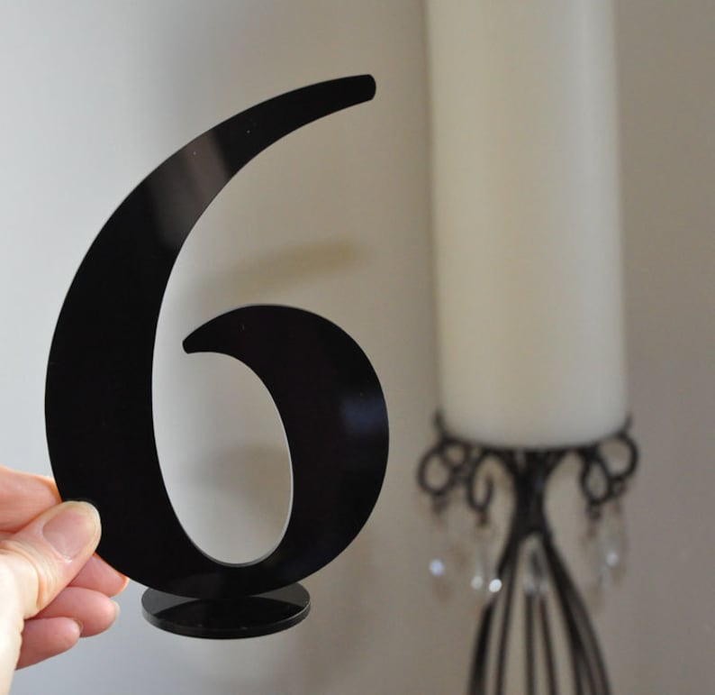 UNIQUE and Personalised Table Numbers. Wedding Guest Table | Etsy