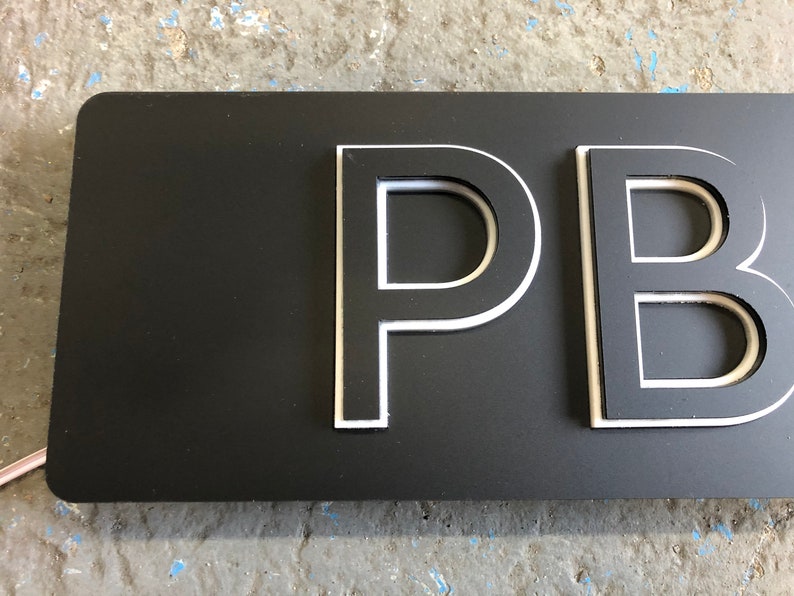 Illuminated Car Number Plates Registration Plates UK and HK - Etsy