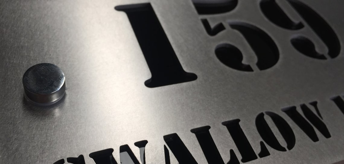 Custom Made Laser Cut House Signs Numbers and Plaques | Etsy