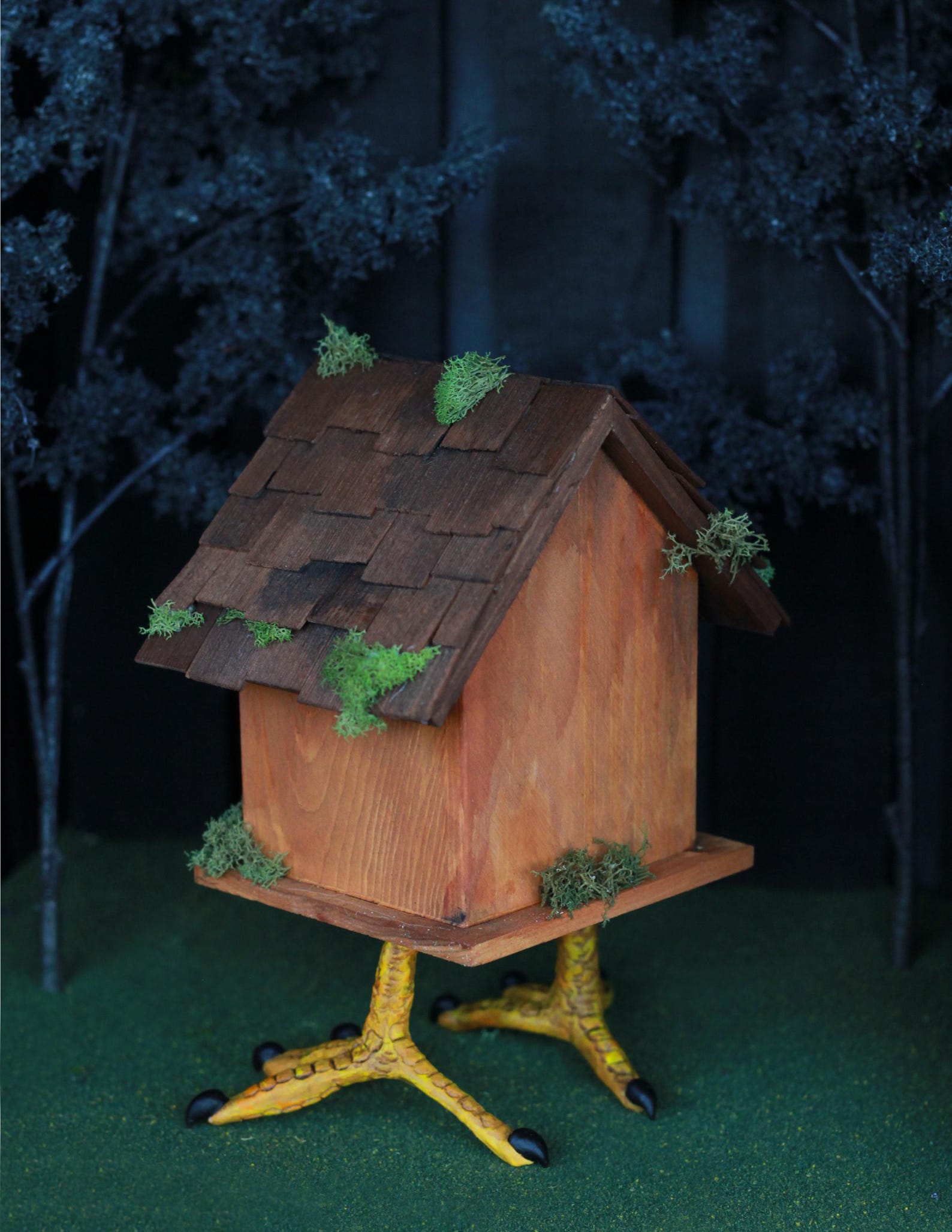 Maya the One Eyed Chicken Foot Hut Hut - Etsy