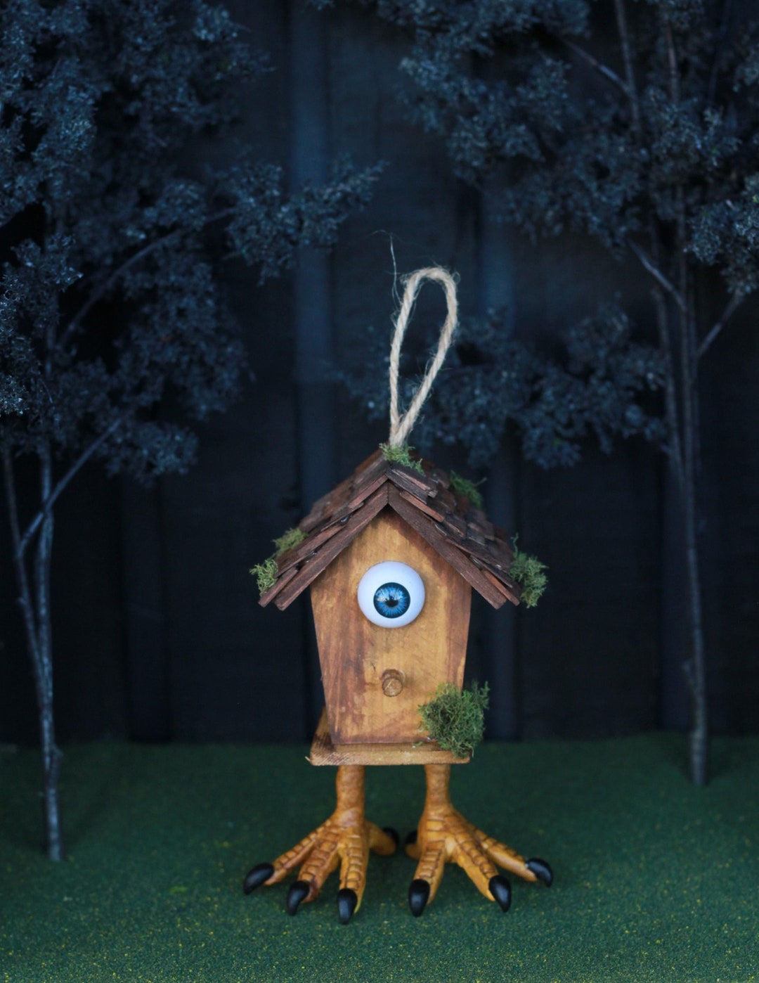 Cyrus the One Eyed Chicken Foot Hut Hut - Etsy