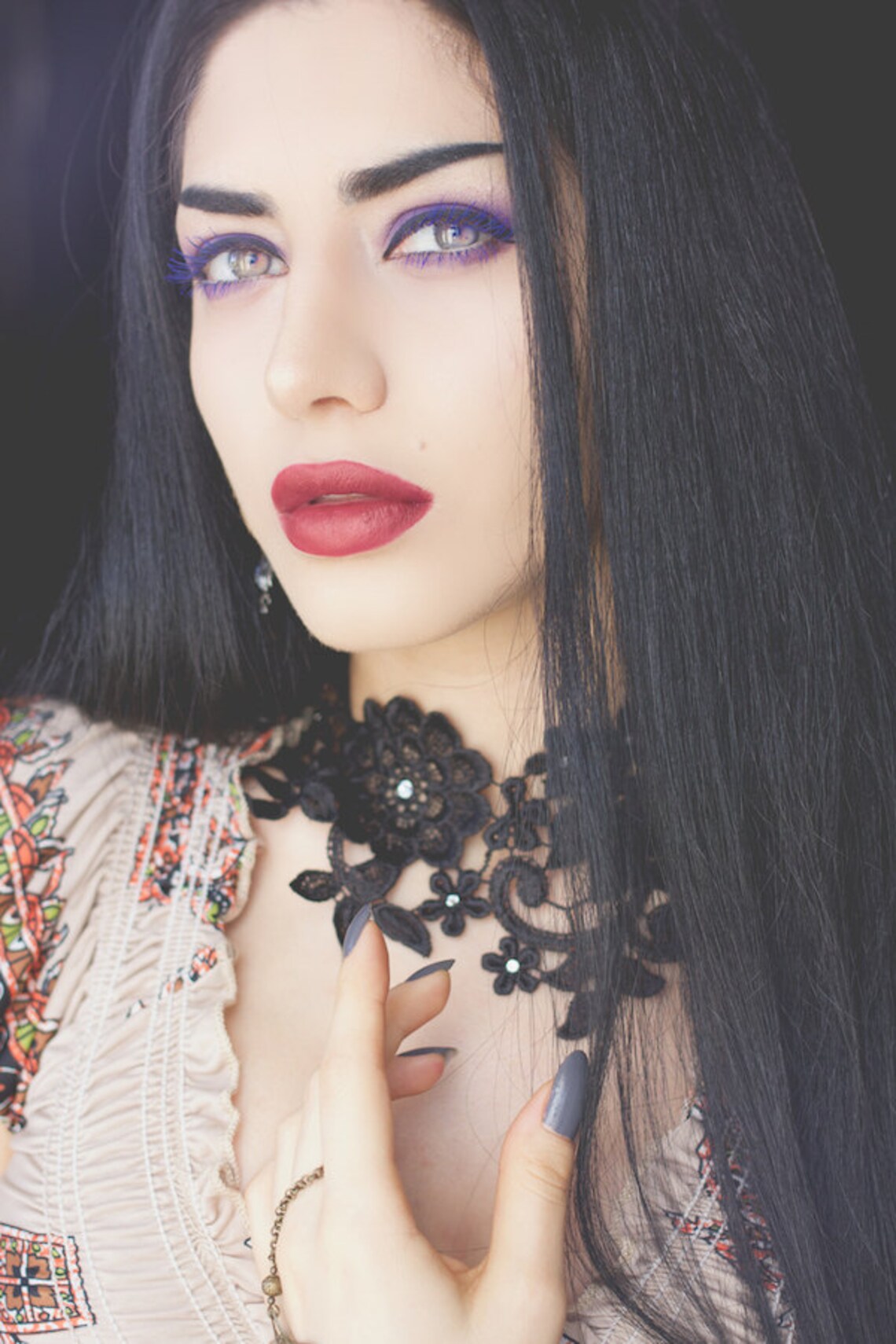 Original Mahafsoun 6x8 Signed Print Gothic Alternative - Etsy