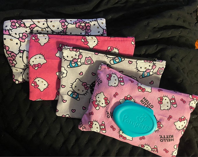 Hello Kitty Perfect Fit Wipe Case, Travel Wipes Case, Wipes Case Cover ...