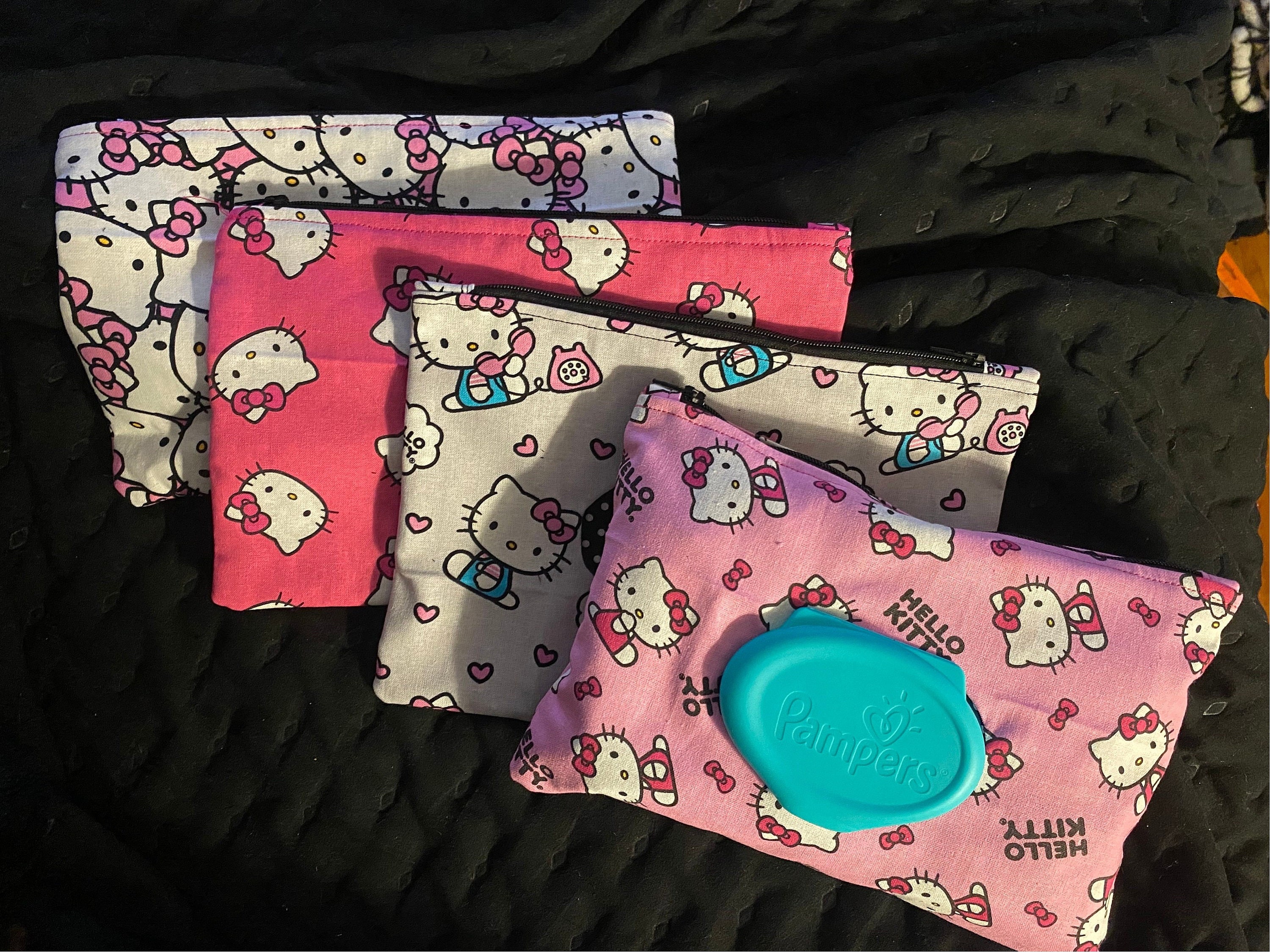 Hello Kitty Perfect Fit Wipe Case, Travel Wipes Case, Wipes Case Cover ...