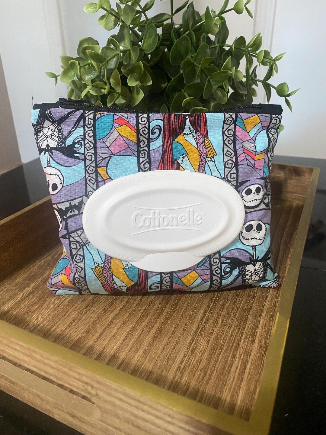 Nightmare Christmas Cottonelle Perfect Fit Wipe Case, Travel Wipes Case ...