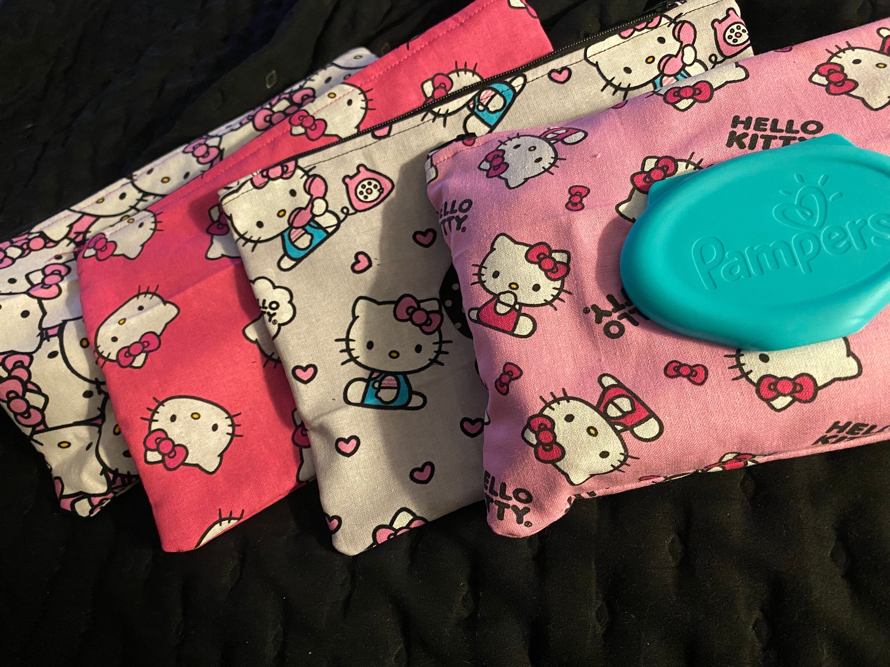 Hello Kitty Perfect Fit Wipe Case, Travel Wipes Case, Wipes Case Cover ...