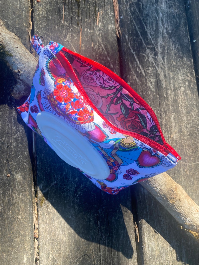 Frida Red Cottonelle Perfect Fit Wipe Case, Travel Wipes Case, Wipes ...