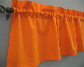Orange Valance - Etsy