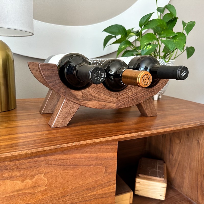 Modern Wine Rack - Etsy