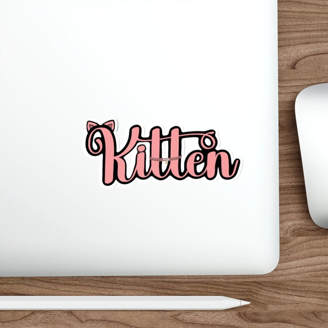 Kitten Original - Die-cut Sticker - Etsy