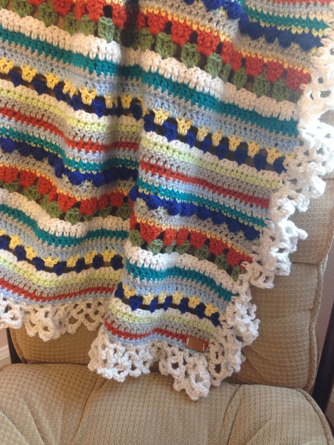 Baby Afgan Pattern - Etsy