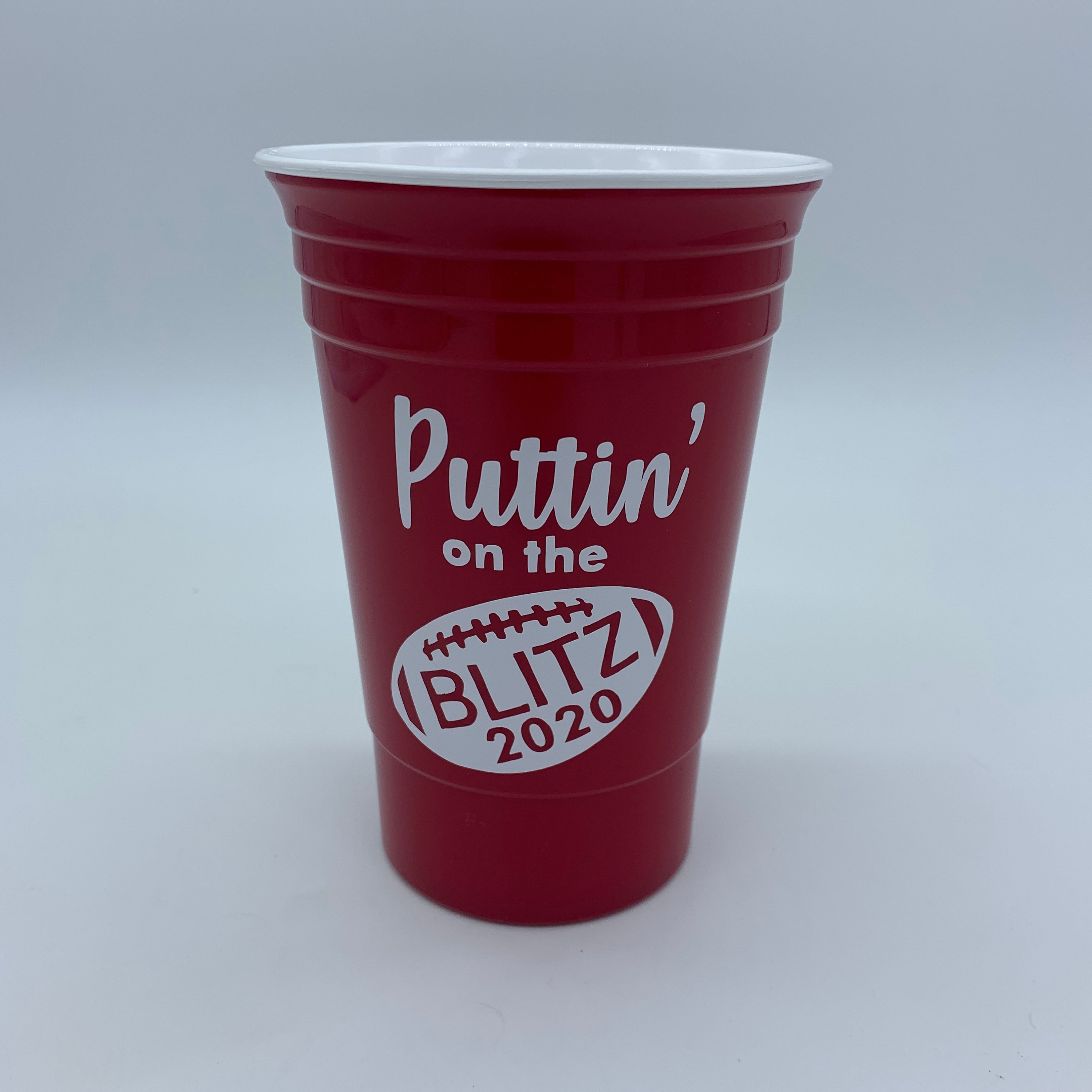 Catalina Wine Mixer - Personalized Red Party Cups, Plastic Double ...