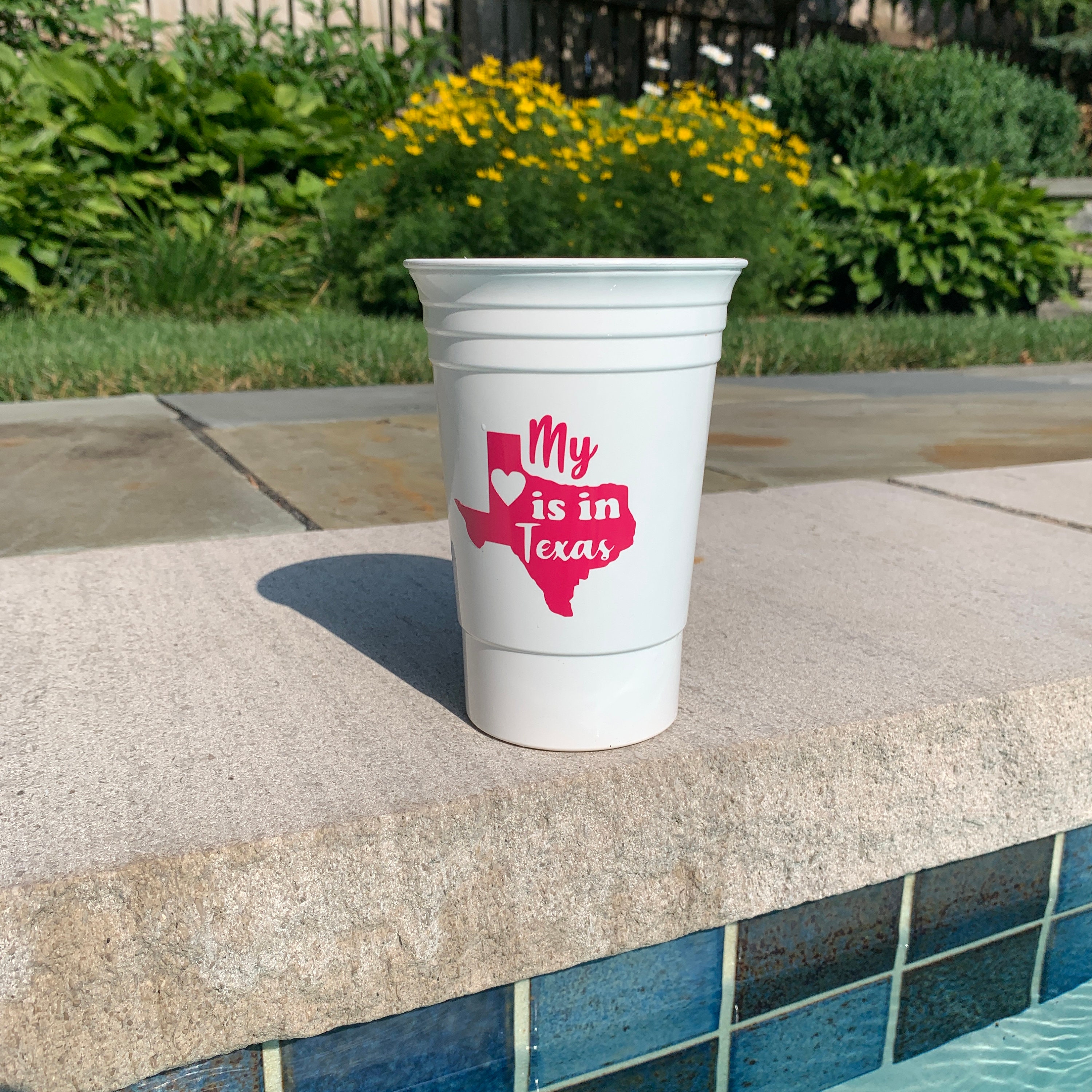 16 Oz Personalized Cabin Cups Double Walled Red Party Cup | Etsy