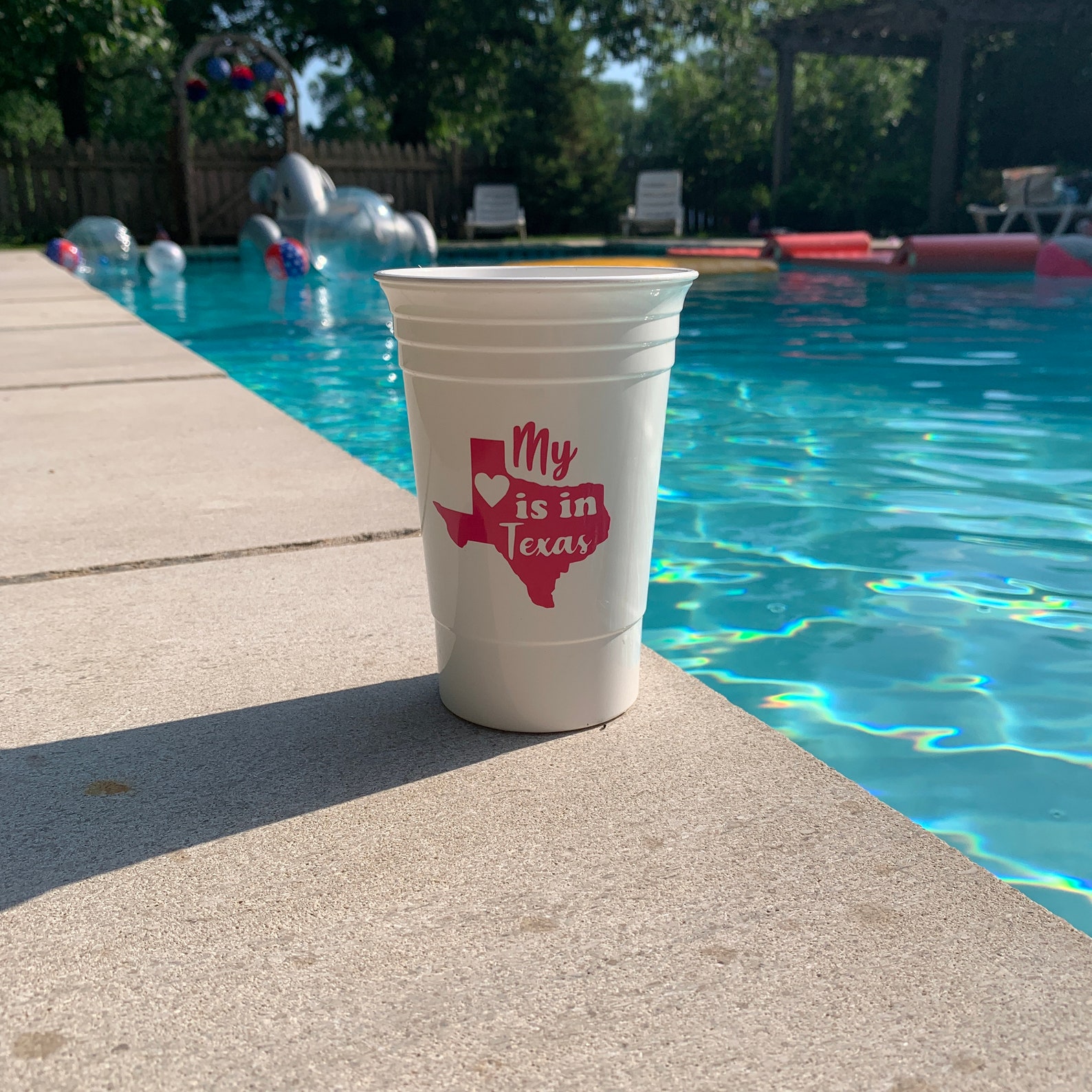 16 Oz Personalized Cabin Cups Double Walled Red Party Cup - Etsy