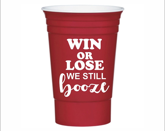 Catalina Wine Mixer Personalized Red Party Cups Plastic - Etsy