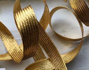 MIDDY Hercules Metallic Gold Braid Trimgoldchristmas | Etsy