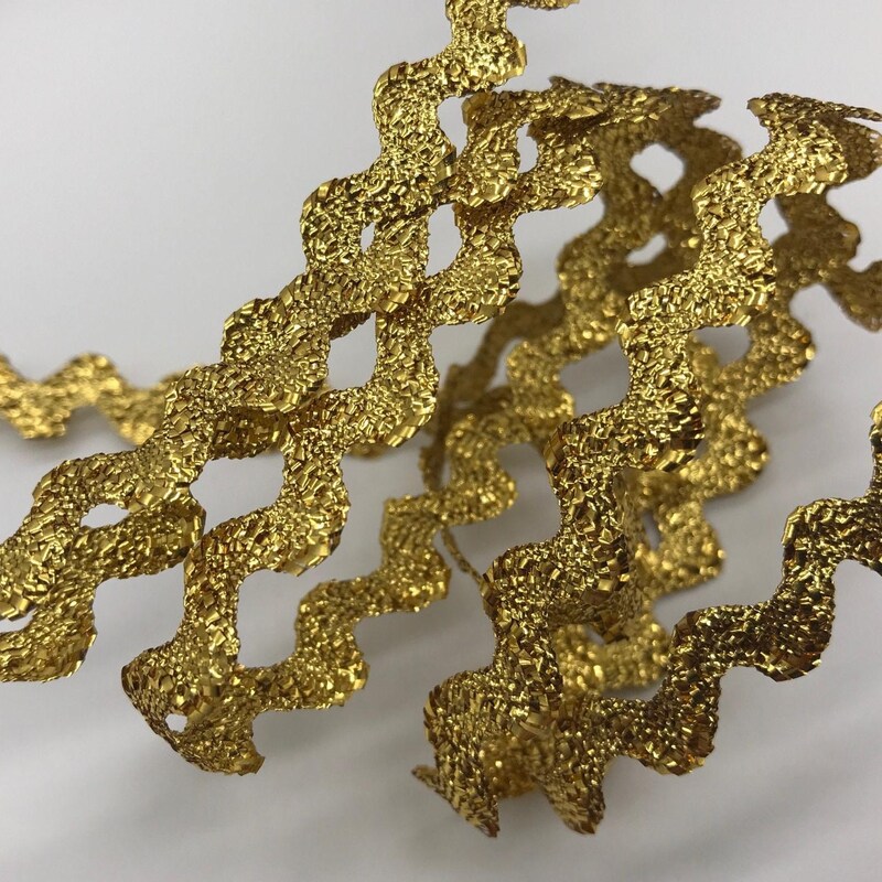 Gold Rick Rack - Etsy