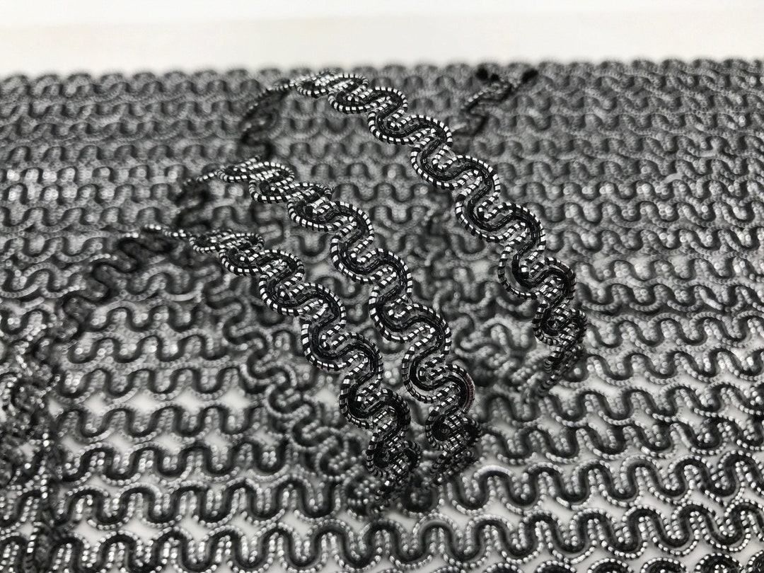 Scroll Gimp Braid Trim~costume~pillow~fancy Embellishment Trims~silver ...