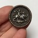 Antique Brass Stamped Picture Button Satyr Riding A Lion~1-1/8"~a11 - Etsy