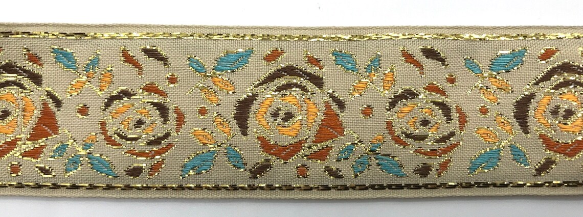 Jacquard Ribbon-costume Trim-renaissance - Etsy