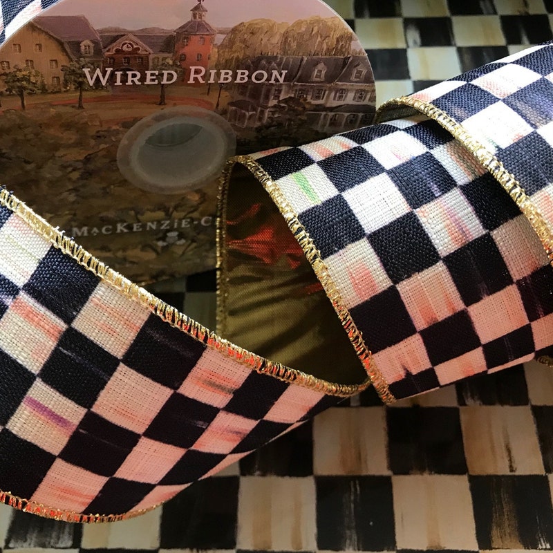 Courtly Check Fabric - Etsy