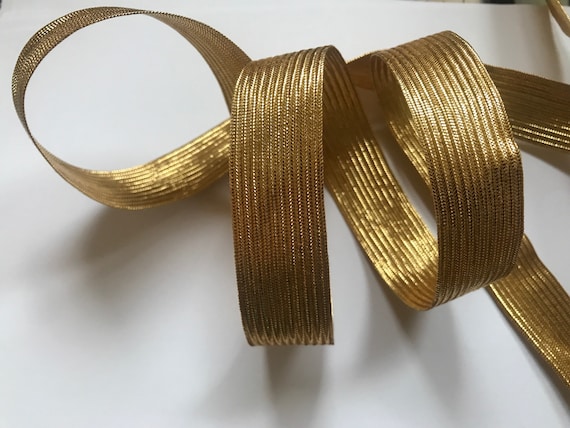 MIDDY Hercules Metallic Gold Braid Trimgoldchristmas | Etsy