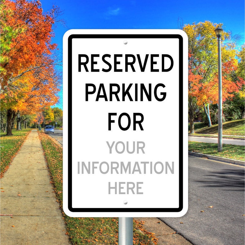 My Parking Signs - Etsy