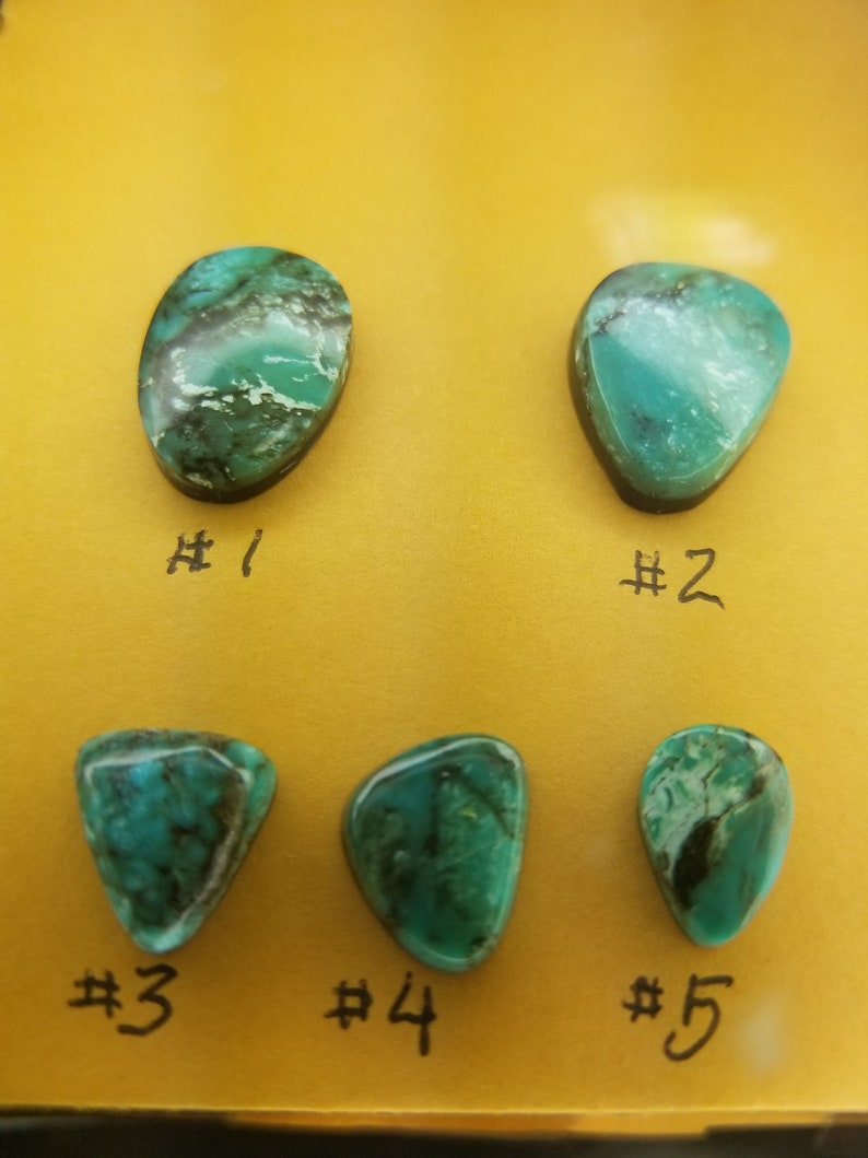 Natural Apache Variscite Turquoise Cabochon Cab - Etsy