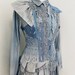 Handmade Ragged Boho Shirt, Victorian Style Ruffled Blouse, Unique Gift ...