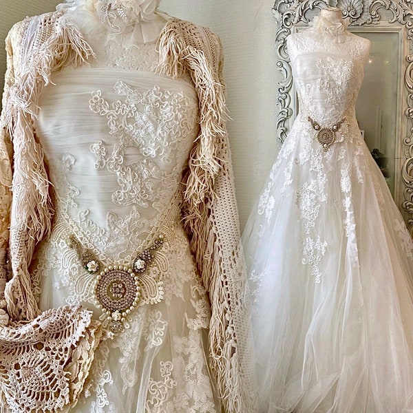 Alternative White Wedding Dress - Etsy UK