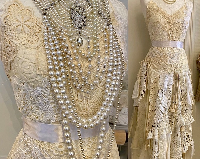 Autumn Dress Handmade ,alternative Wedding Dress,rustic Elven Dresses ...