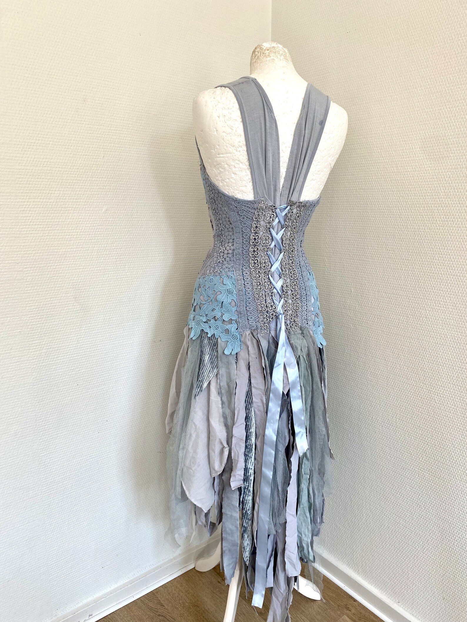 Rustic Dress in Scandinavien Colors Beach Wedding - Etsy