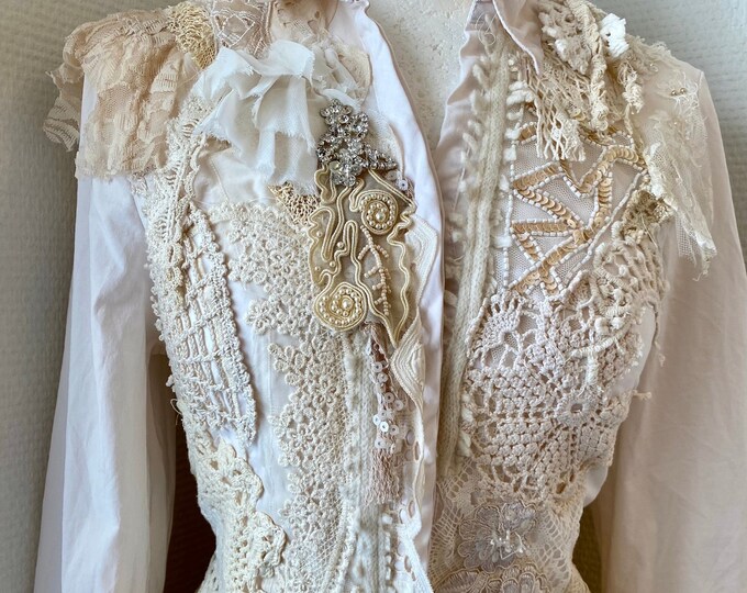Lace Cardigan Victorian Style Womens Clothing, Rawrags Hand Made ...