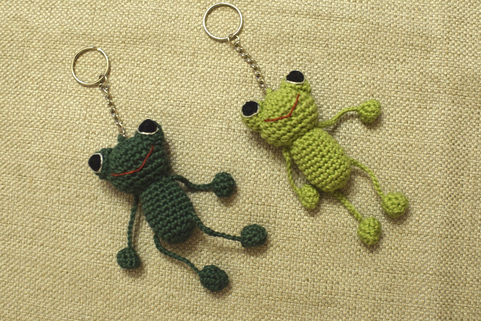 Keychain Frog Amigurumi FrogStuffed Frog Crochet Frog | Etsy