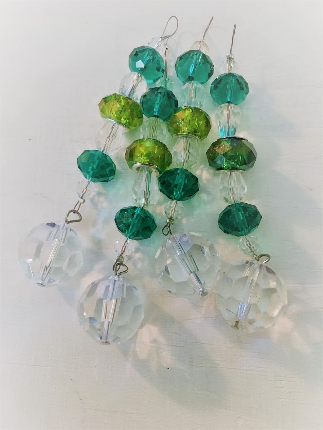 Mini Suncatchers ~ Envy Green Set of 4 - Etsy