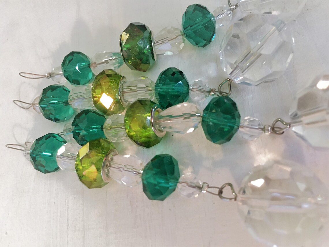 Mini Suncatchers Envy Green Set of 4 - Etsy