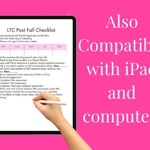 Editable Post Fall Checklist for LPN/LVN Charge Nurse in Long-term Care ...