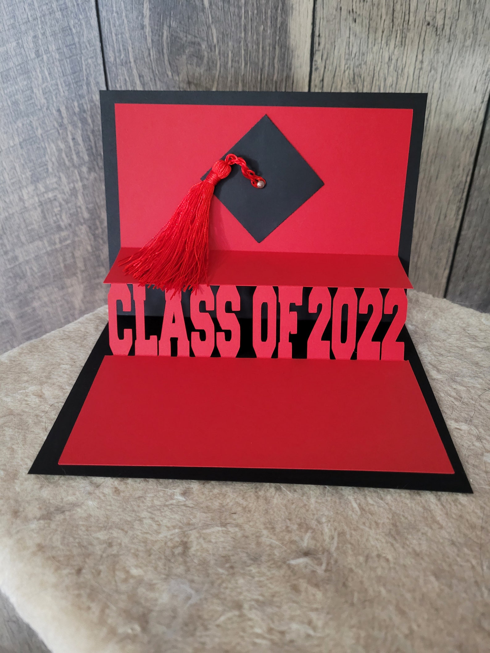 Graduation Card Custom to Year Name and School Colors. - Etsy
